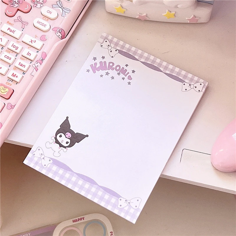 Bloc Notes décoratif dessin animé Kawaii, 50 feuilles-paquet, bloc ...