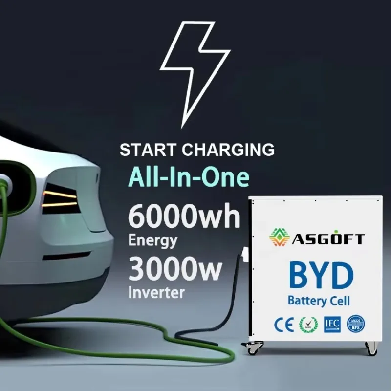 High Capacity 6kwh Home Outdoor All-in-one ESS Portable Power Station ...