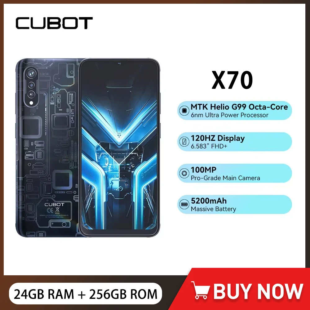 Cubot-X70-4G-Rugged-Smartphone-Android-Celular-6-583-Tela-FHD-Octa-Core ...