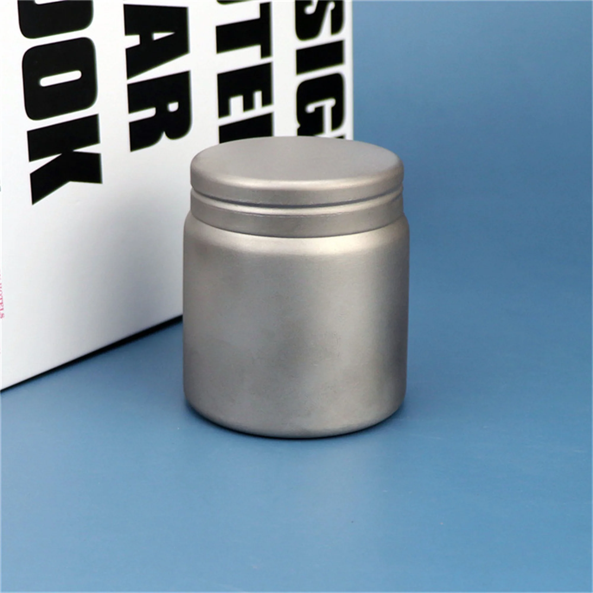 Pure Titanium Portable Storage Jar Ultra-light Metal Tea Can Storage ...