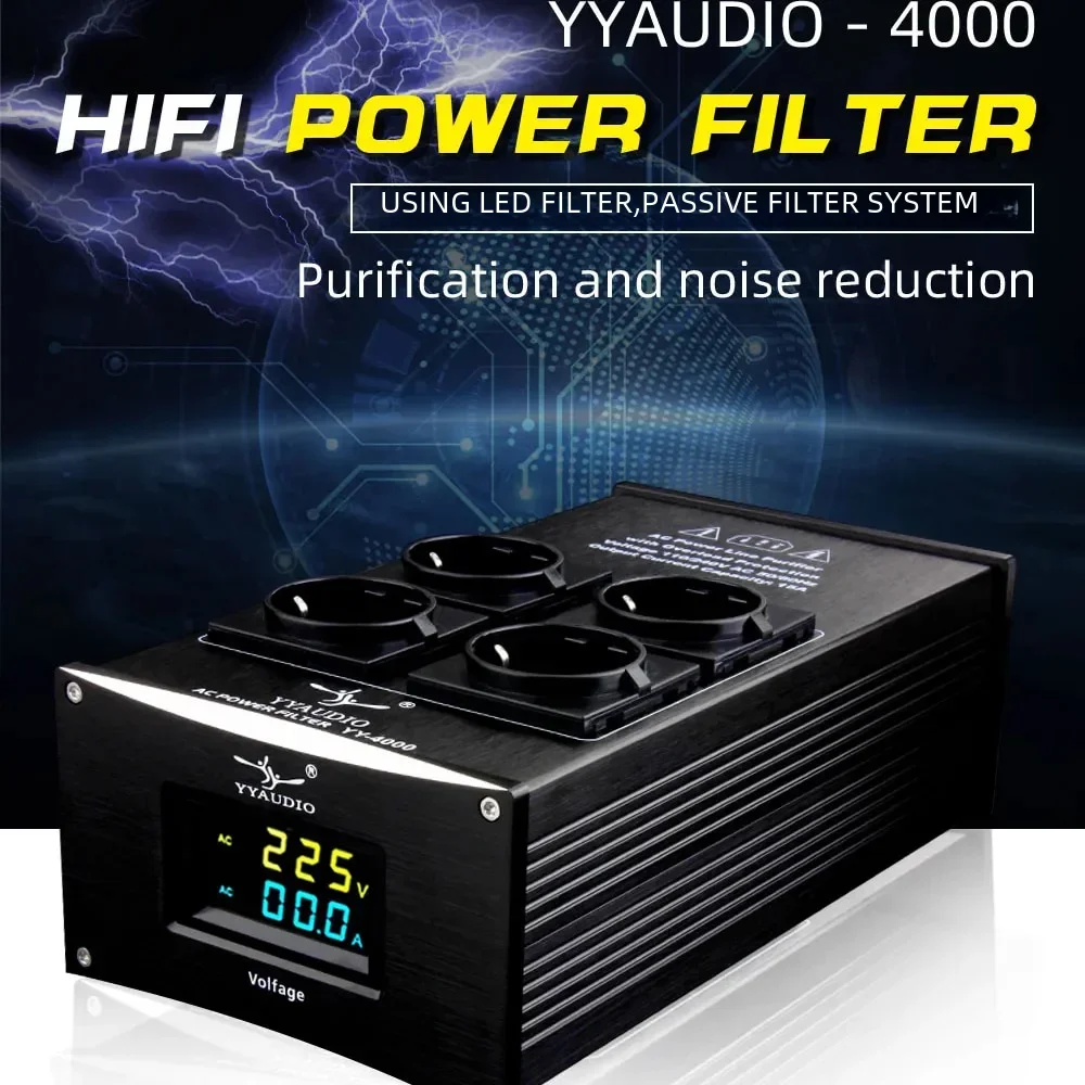 HiFi Power Filter Eu Plug Power Noise Filter Amplifier Power ...