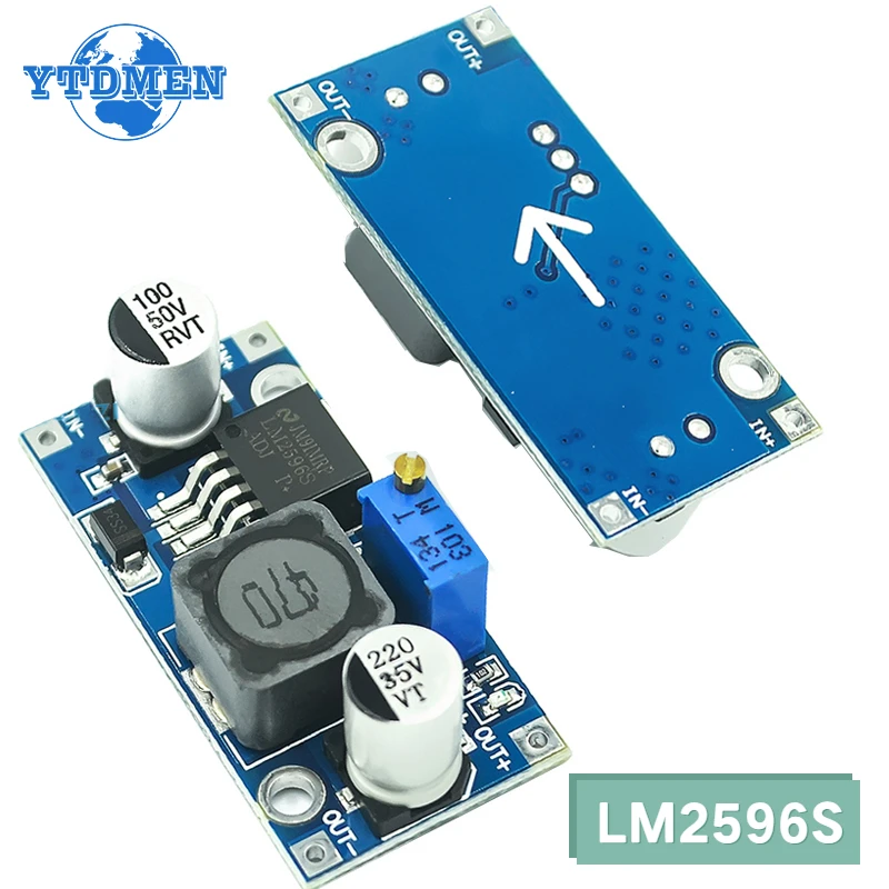 M-dulo-reductor-de-potencia-piezas-LM2596S-convertidor-reductor-ajustable-3A-regulador-LM2596 ...