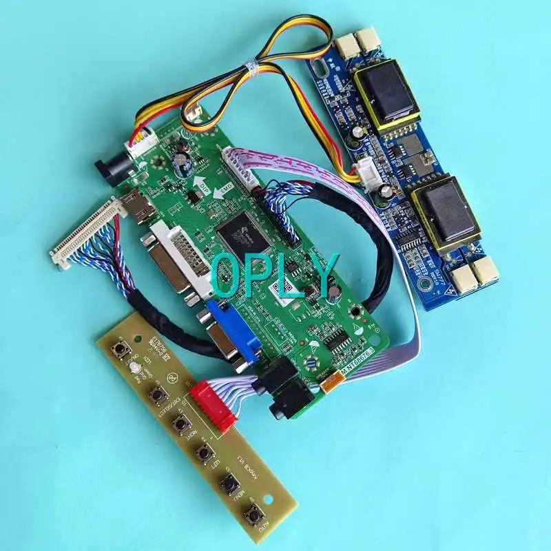 노트북 모니터 화면 컨트롤러 보드, HDMI 호환 VGA DVI DIY 키트, LM190E05 LM190E08 ...