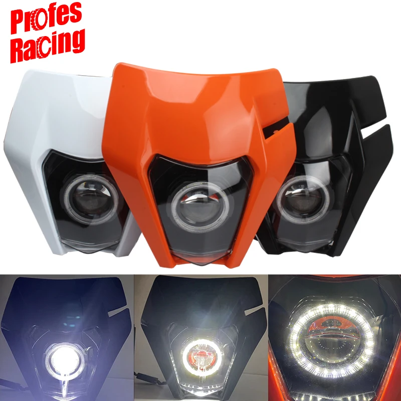 New-Motorcycle-LED-Headlight-Headlamp-Lamp-Light-For-KTM-EXC-EXCF-SX ...