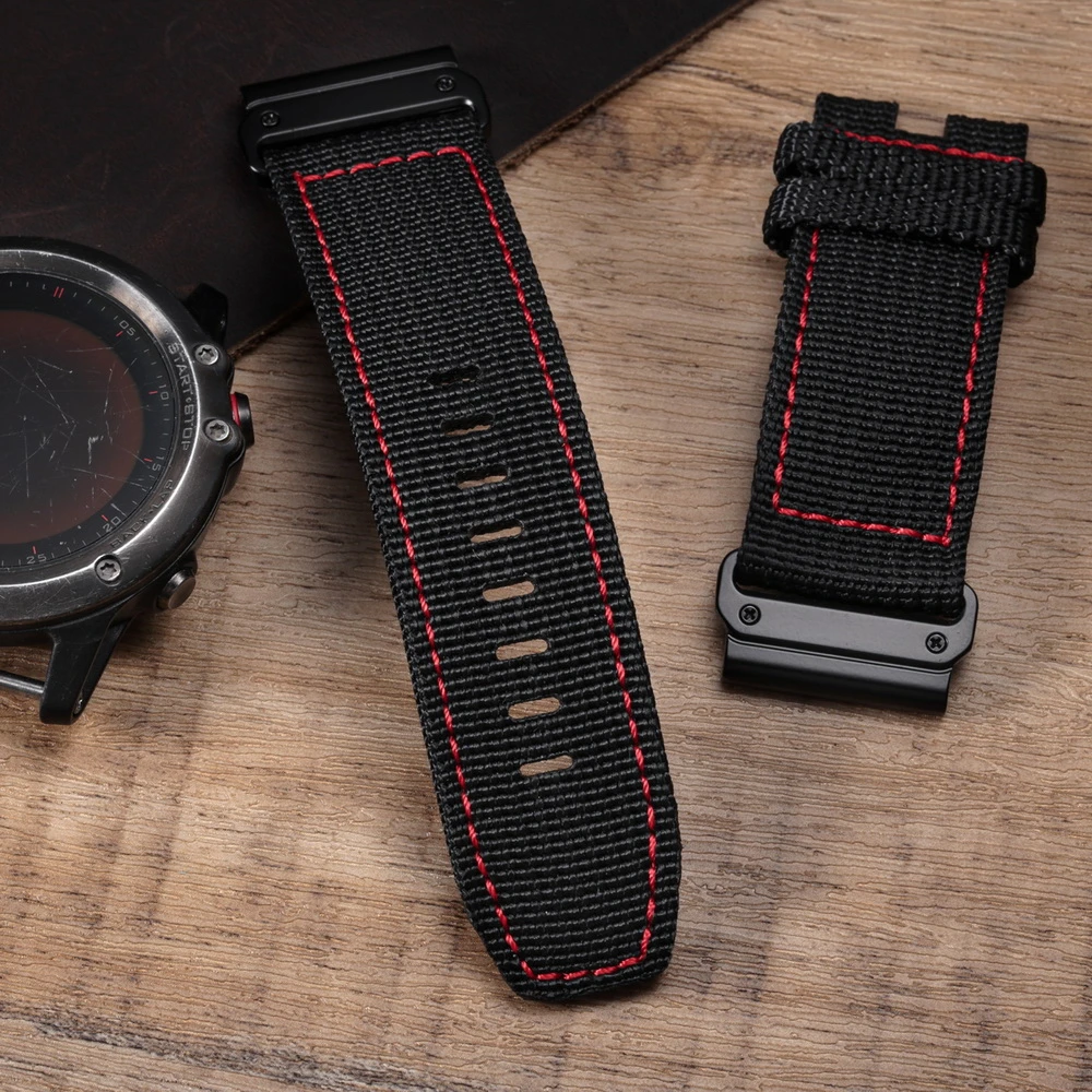 Nylon Strap Watch Band Garmin | Garmin Marq Nylon Strap | Garmin Marq ...