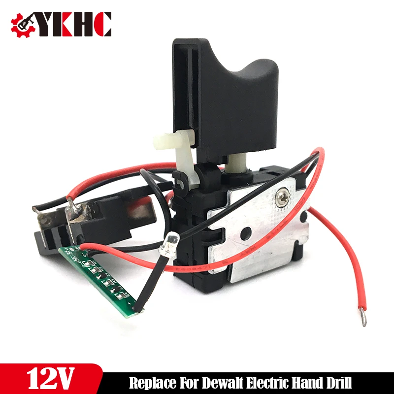 12V-Speed-control-Switch-Module-Switch-Assembly-With-Led-Pinouts-16A ...