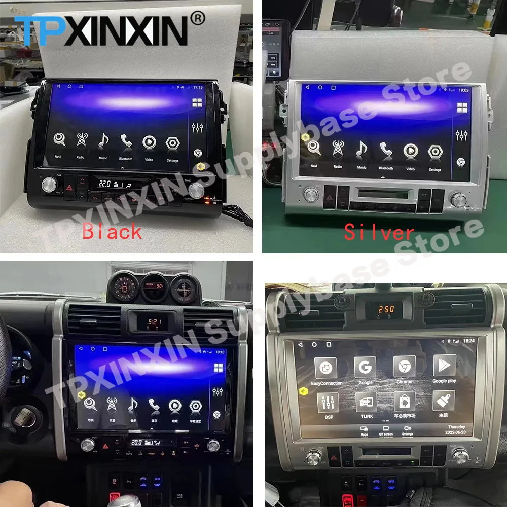 13-3-Inch-Car-Radio-Stereo-Receiver-Android-For-Toyota-FJ-Cruiser-2007 ...