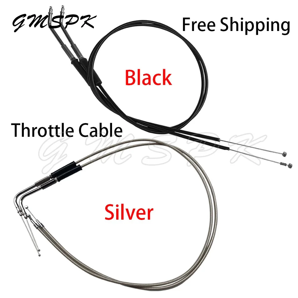 90cm-110cm-130cm-Motorcycle-Lengthened-Throttle-Cable-Wires-Fit-for ...