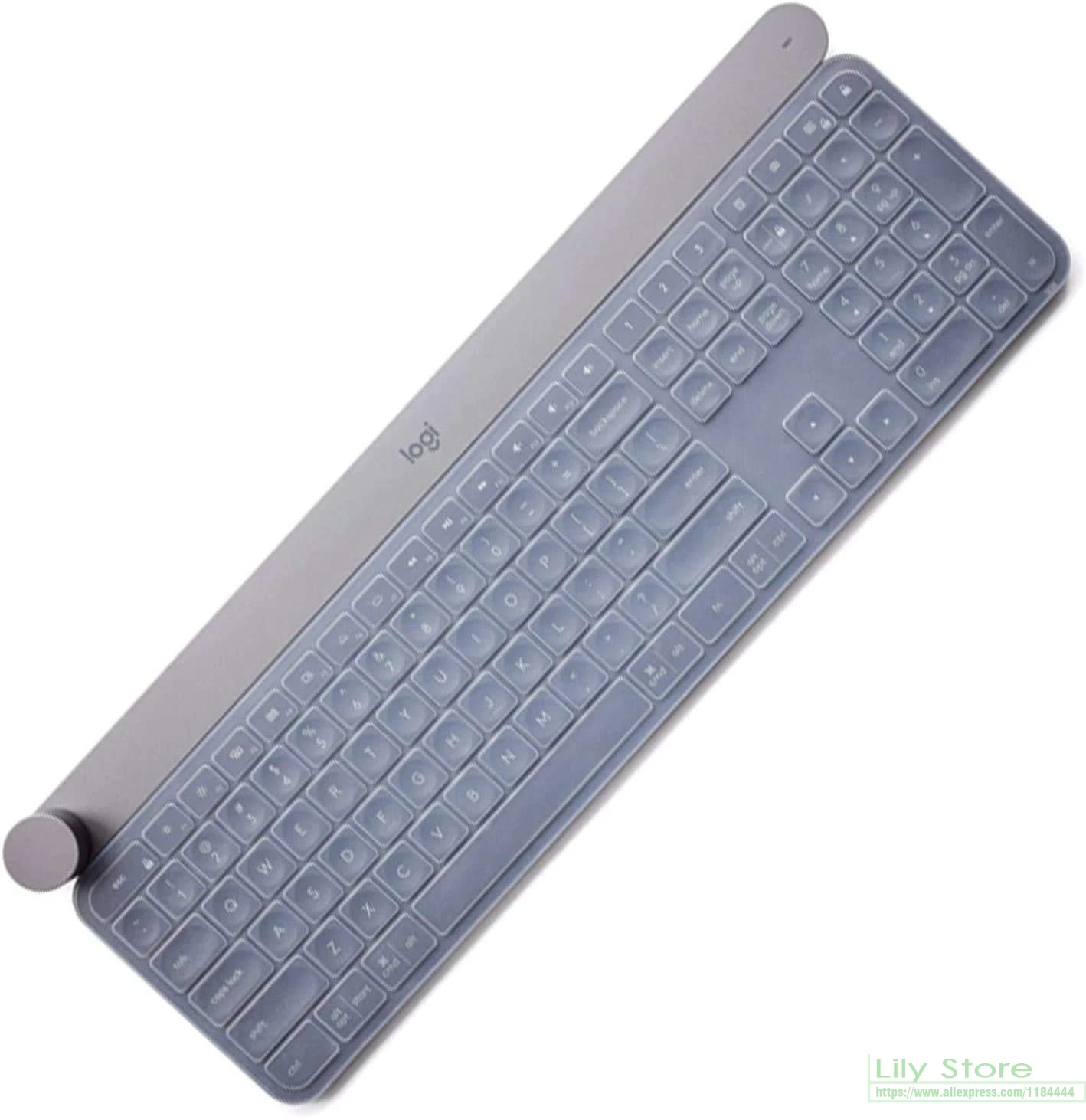 For-LOGITECH-MX-KEYS-Silicone-Keyboard-Protector-ADVANCED-ILLUMINATED ...