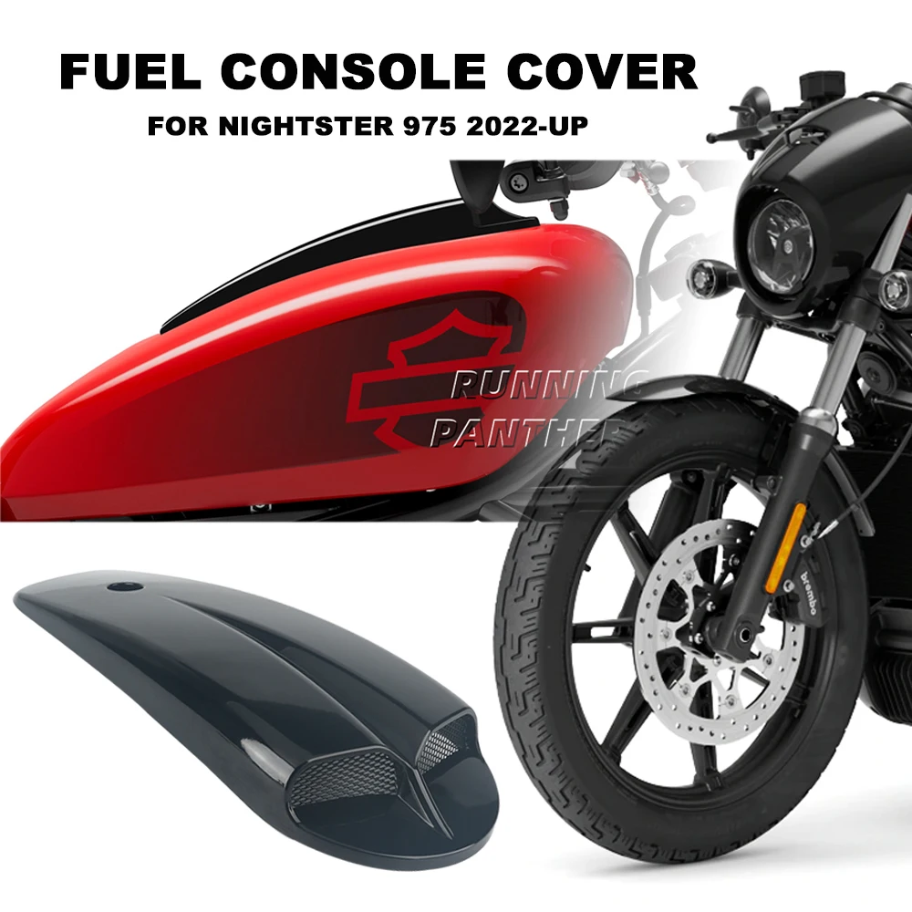 For Harley Nightster 975 RH975 S 2022 2023 2024 Air Scoop Gloss Black ...