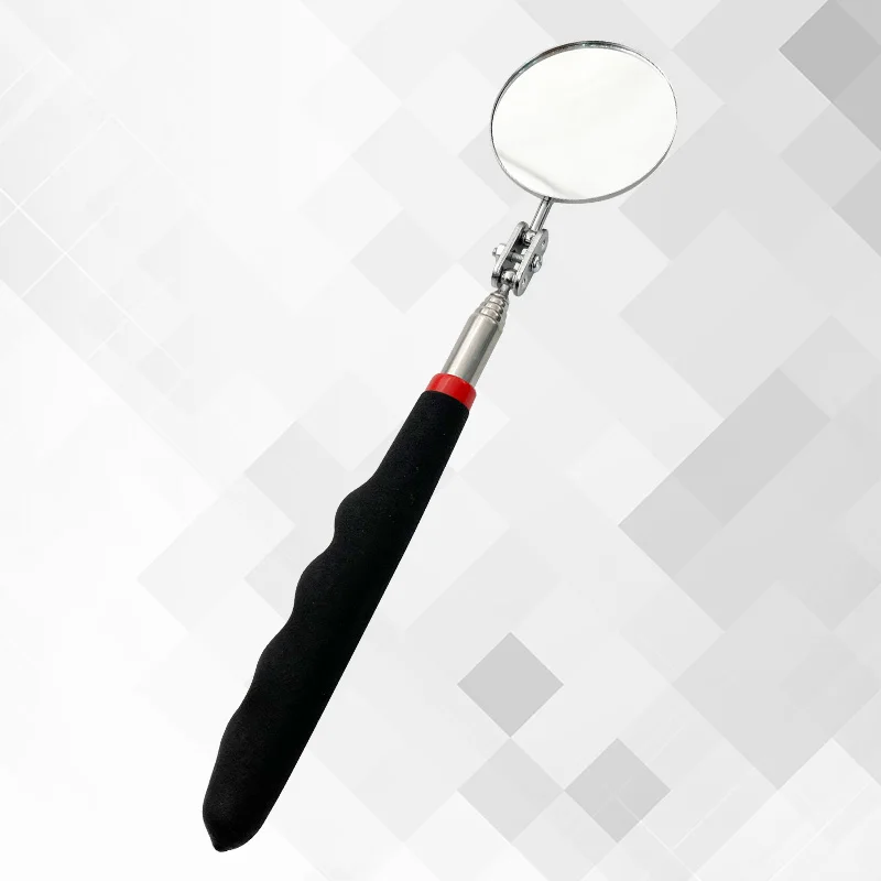 5cm circular maintenance inspection mirror, retractable reflector ...