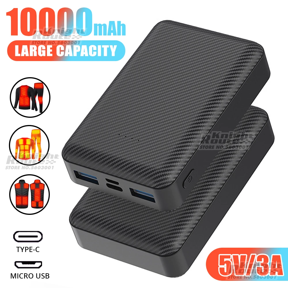 2.1a Fast Charging Warm Palace Belt Heating Power Bank 10000mah ...