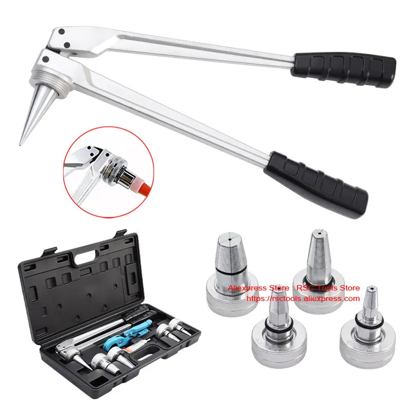 Uponor PEX Pipe Tube Expander 16,20,25,32mm ProPEX Expansion Tool Kit ...