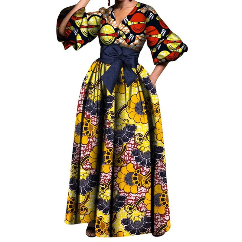 Robe-de-Soir-e-Africaine-l-gante-Imprim-Floral-pour-Femme-Tenue-Maxi-Ankara-Vide.jpg