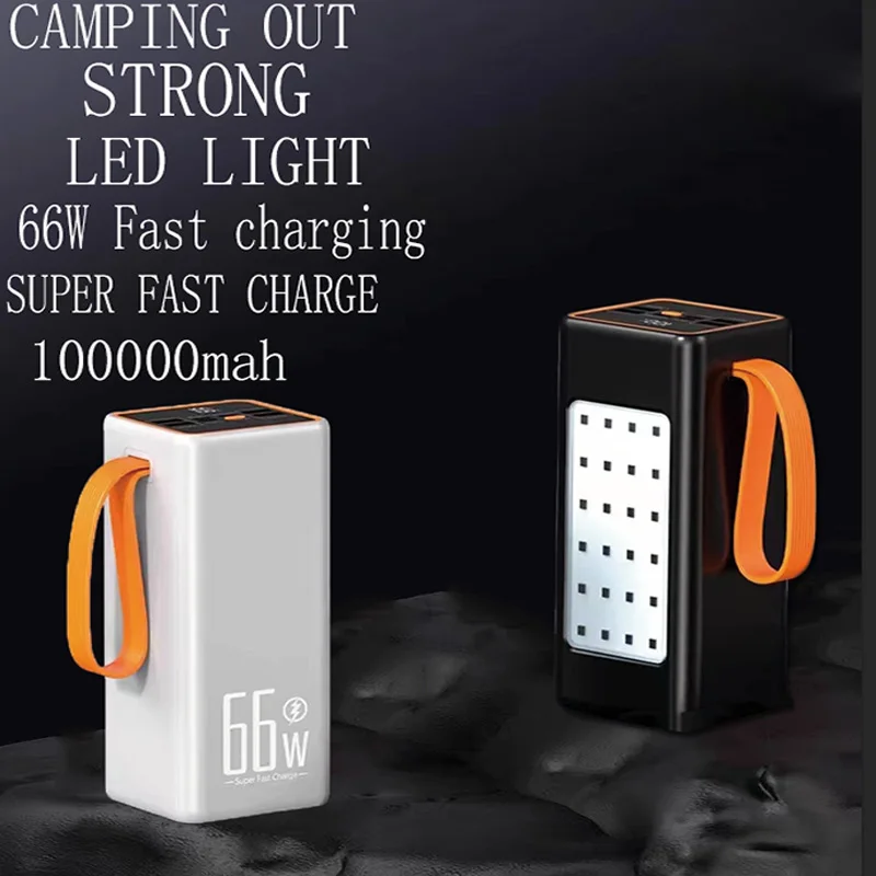 100000mAh-large-capacity-mobile-power-supply-66W-fast-charging-Portable ...