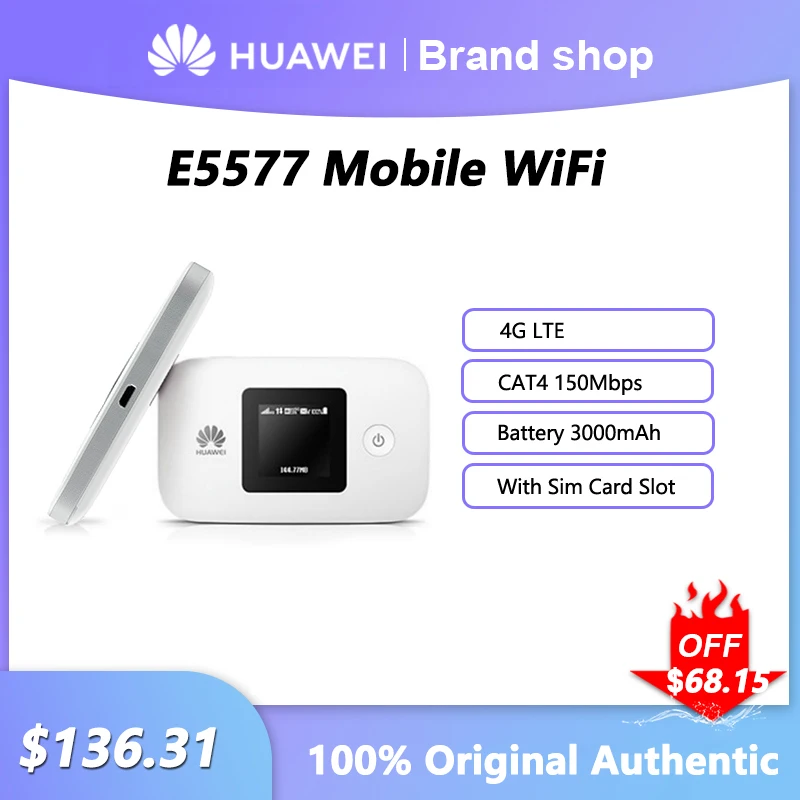 NEW-Europe-Version-HUAWEI-E5577-321-4G-LTE-Modem-Wifi-sim-card-modem-4g ...