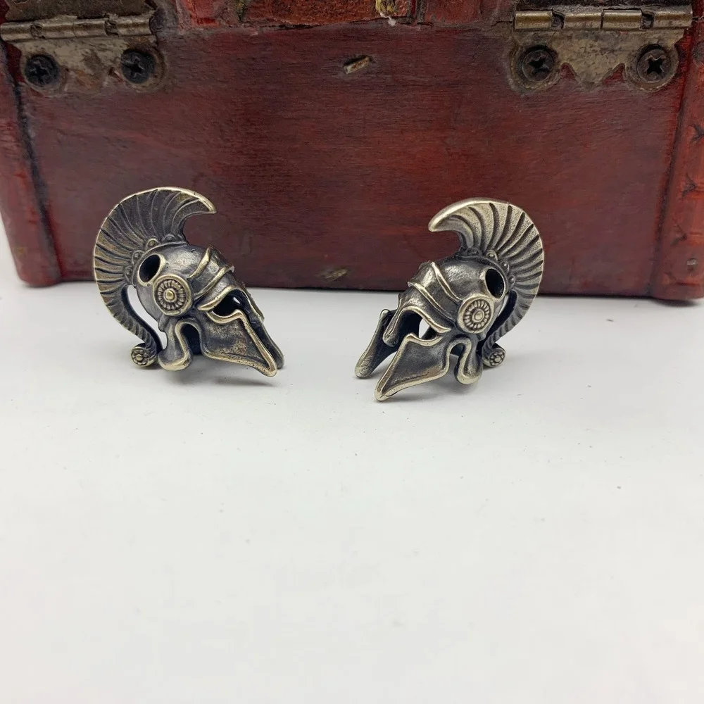 Brass-Ancient-Greece-Spartan-Warrior-Scar-Helmet-Umbrella-Rope-Knife ...
