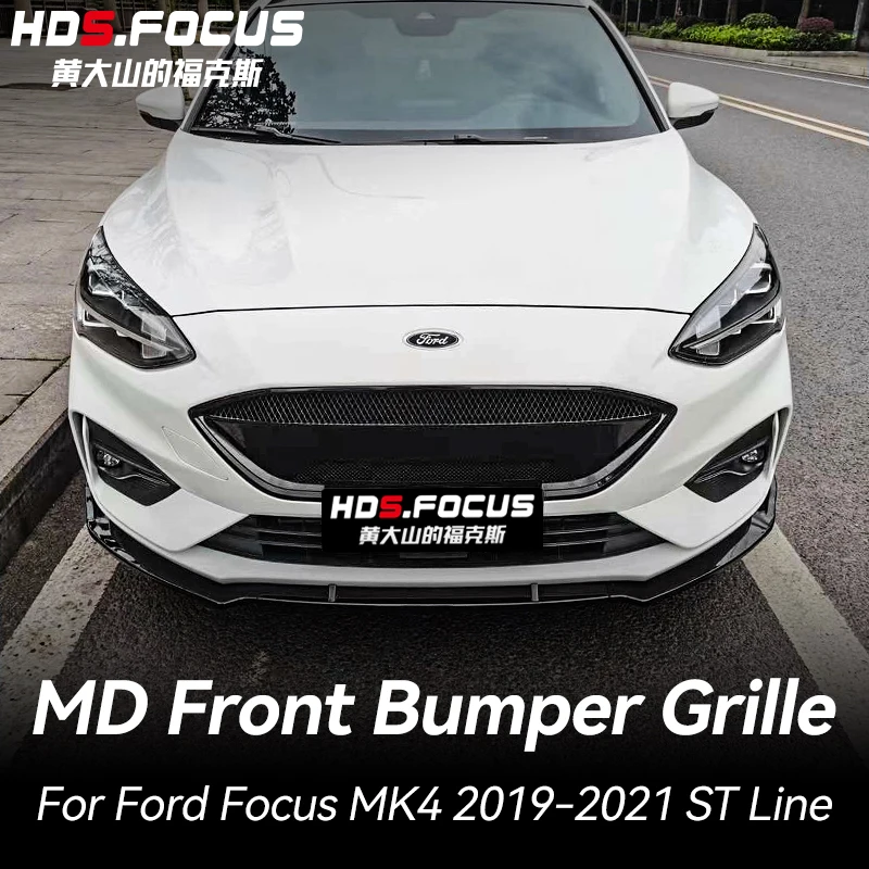 For-Ford-FOCUS-MK4-2019-2021-ST-Line-MD-Front-Bumper-Grille-Car-Front ...
