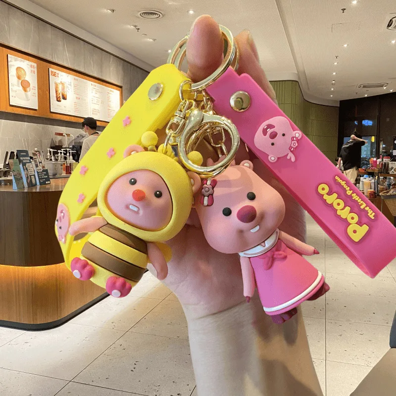 Creative-Cartoon-Key-Chain-Loopy-Beaver-Backpack-Hanger-Car-Pendant ...