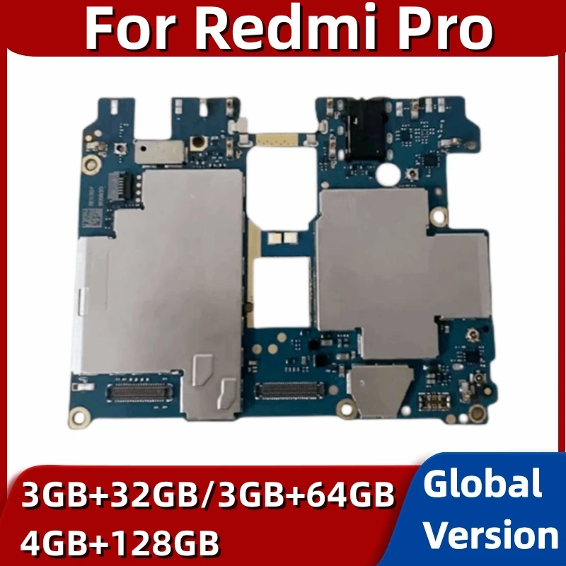 Original Unlocked Motherboard For Xiaomi Redmi Pro Global Version ...