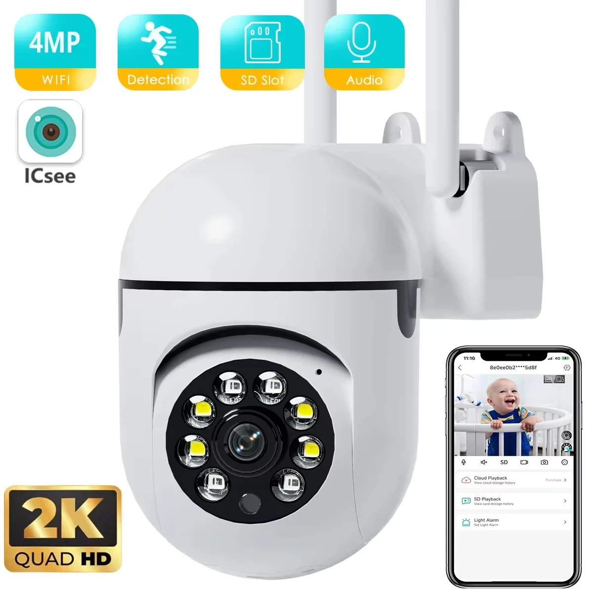 4MP-2K-Mini-Wifi-Camera-4X-Digital-Zoom-Surveillance-Camera-Indoor ...