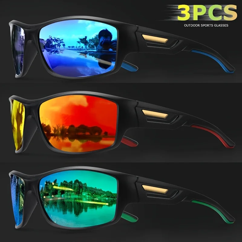 1/3 Pack 2025 New Polarized Colorful Sunglasses for Men and Women ...