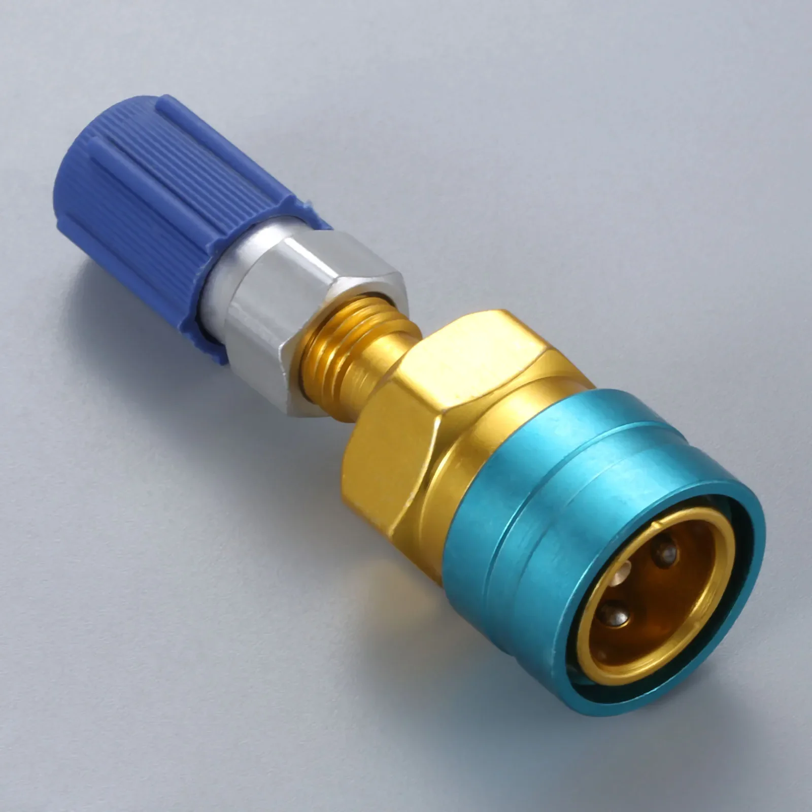 Low-Side-R1234yf-To-R-134a-Hose-Quick-Coupler-with-R12-To-R134a-Adapter ...