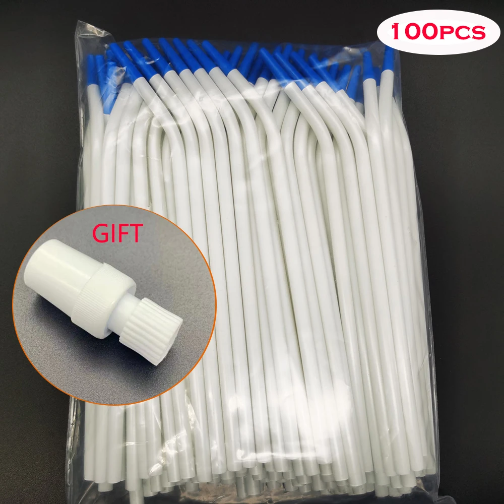 20-100Pcs-Dental-Clinic-Disposable-Surgical-Suction-Tips-Saliva-Ejector ...