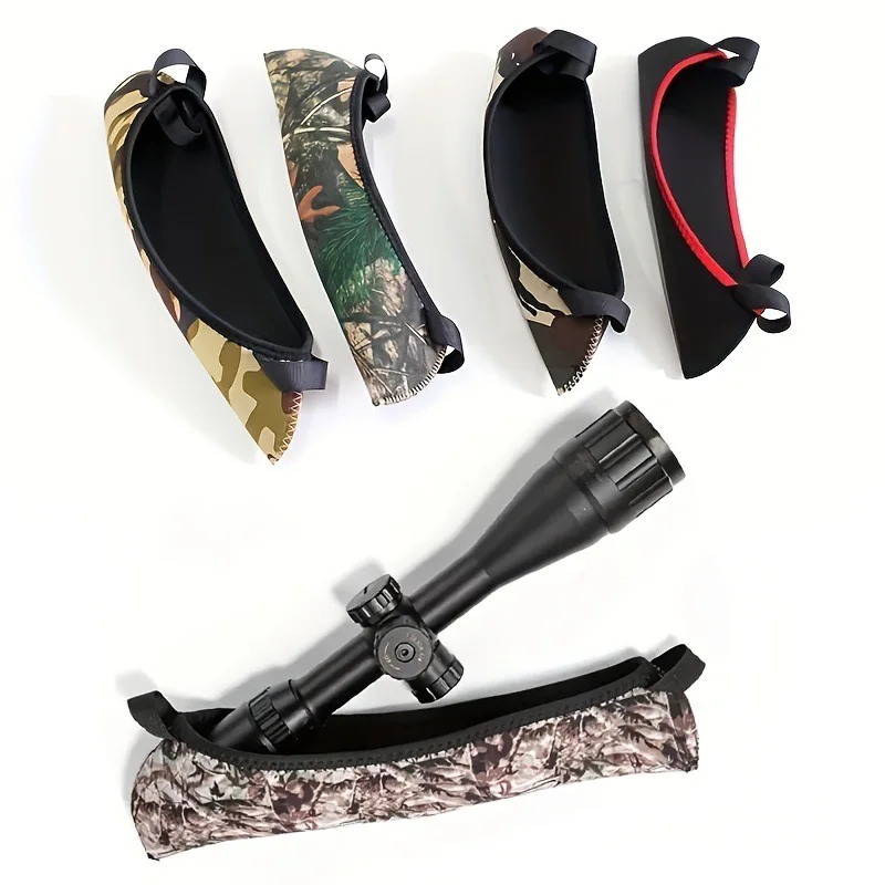 Reversible-Neoprene-Rifle-Scope-Cover-Optics-Lens-Cover-Riflescope ...