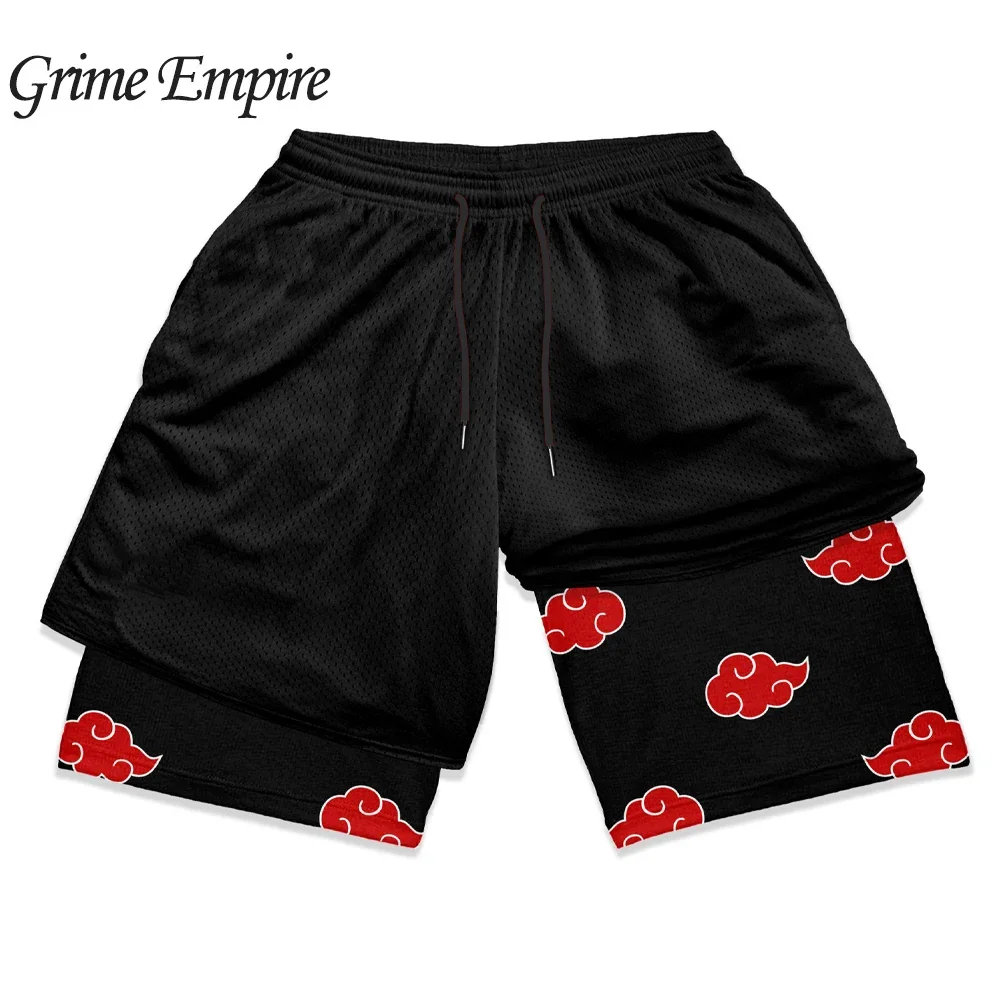 Anime-Performance-Shorts-Men-Women-2-In-1-Gym-Shorts-Manga-3D-Print ...