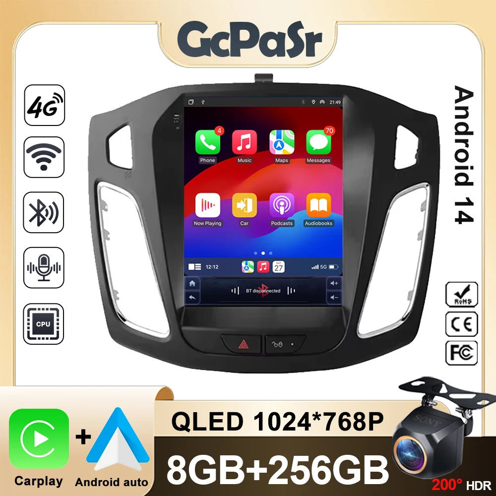 7862-Android-14-Voor-Ford-Focus-3-Mk-3-2011-2012-2019-Autoradio ...