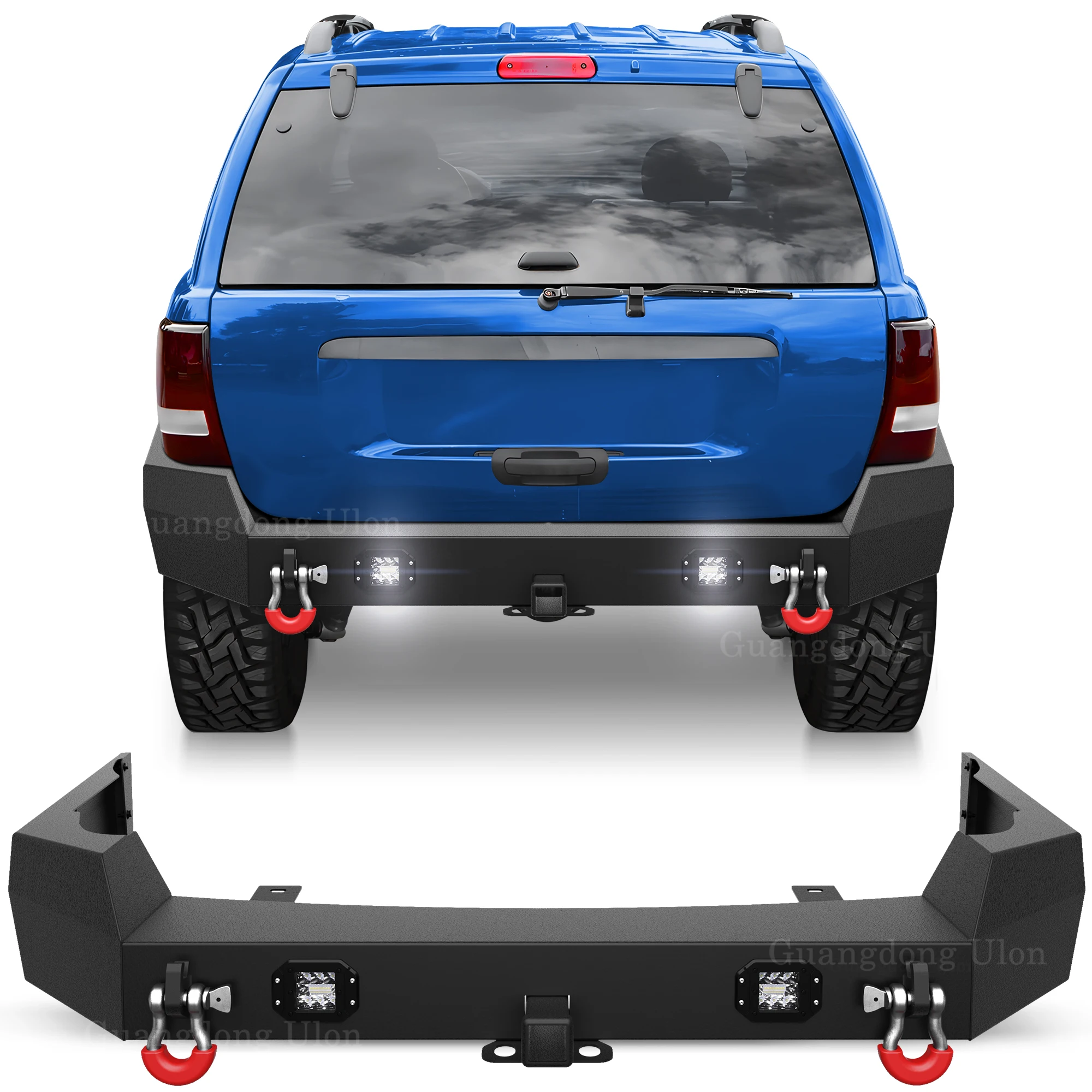 Factory-Price-OEM-Rear-Bumper-Fit-1999-2004-Jeep-2nd-Gen-Grand-Cherokee ...