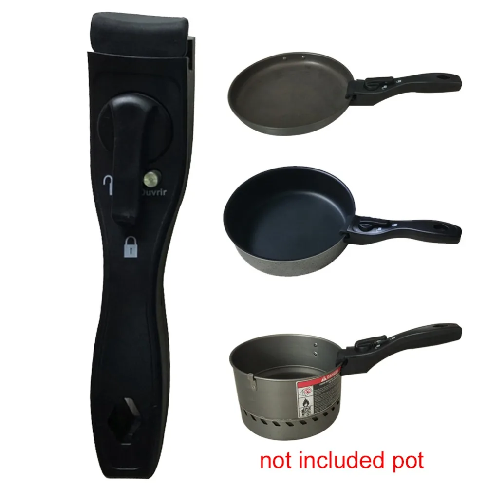 Pot Handle Removable Detachable Pan Handle Pot Dismountable Clip Grip ...