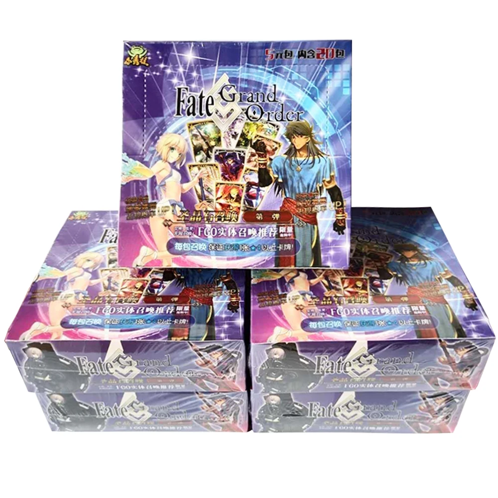 Fgo Fate Grand Order Collection Cards | Fate Collectible Cards | Game ...