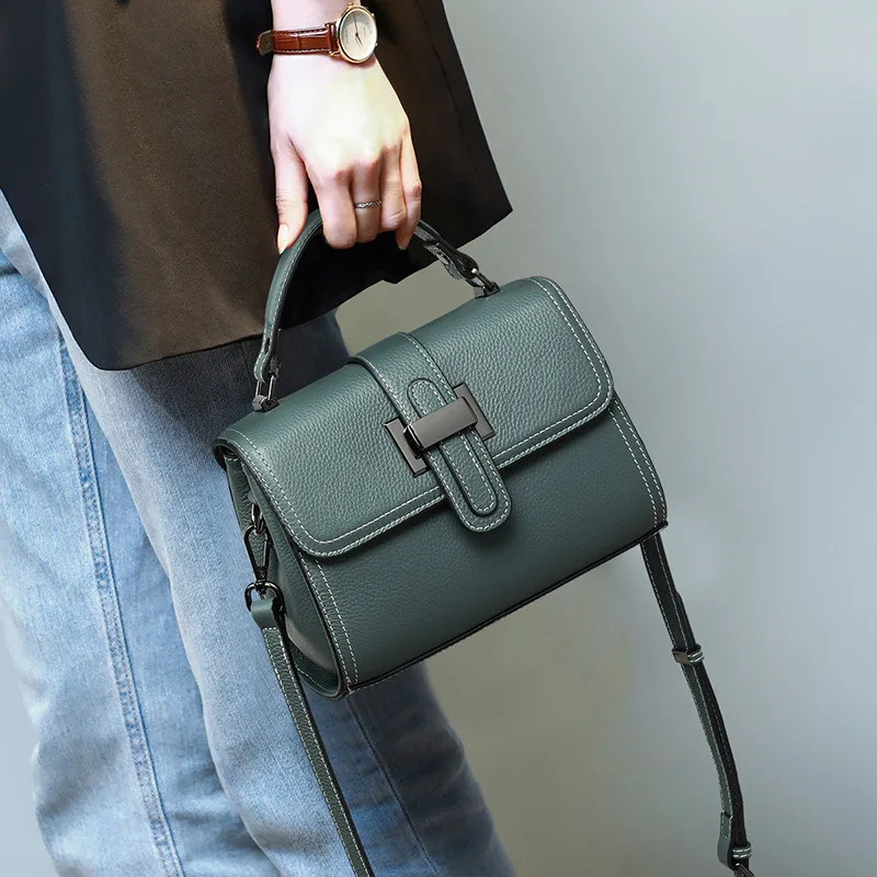 New-Women-s-Leather-Fashion-Handbag-Trend-Versatile-Shoulder-Messenger ...