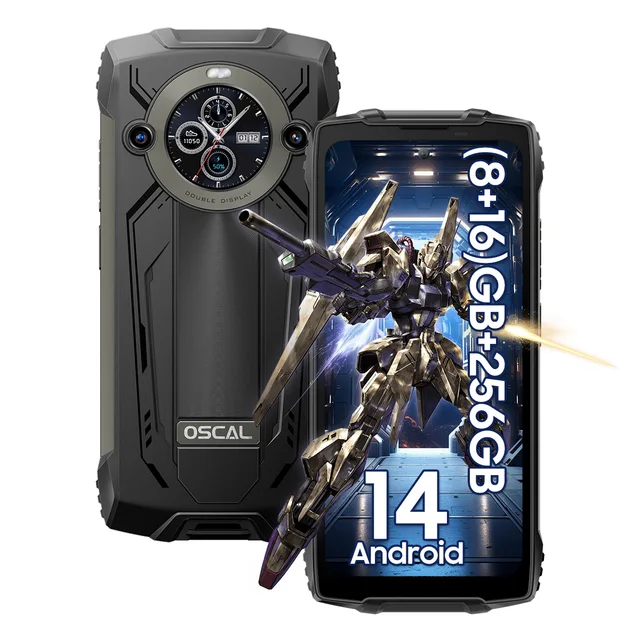 [World Premiere] OSCAL PILOT 2 Rugged Smartphone Helio G99 6.5-inch ...