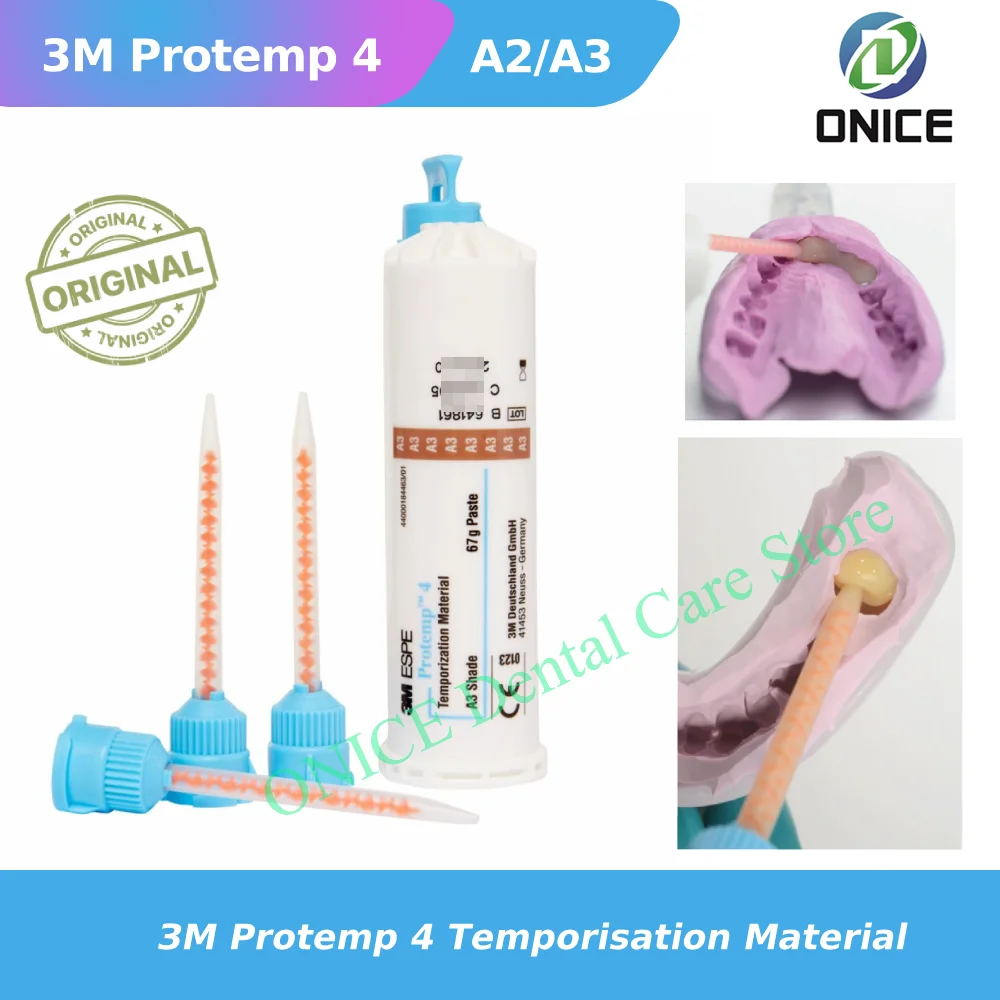 Original 3M Protemp 4 Temporary Crown & Bridge Material Kit - A2/A3 ...