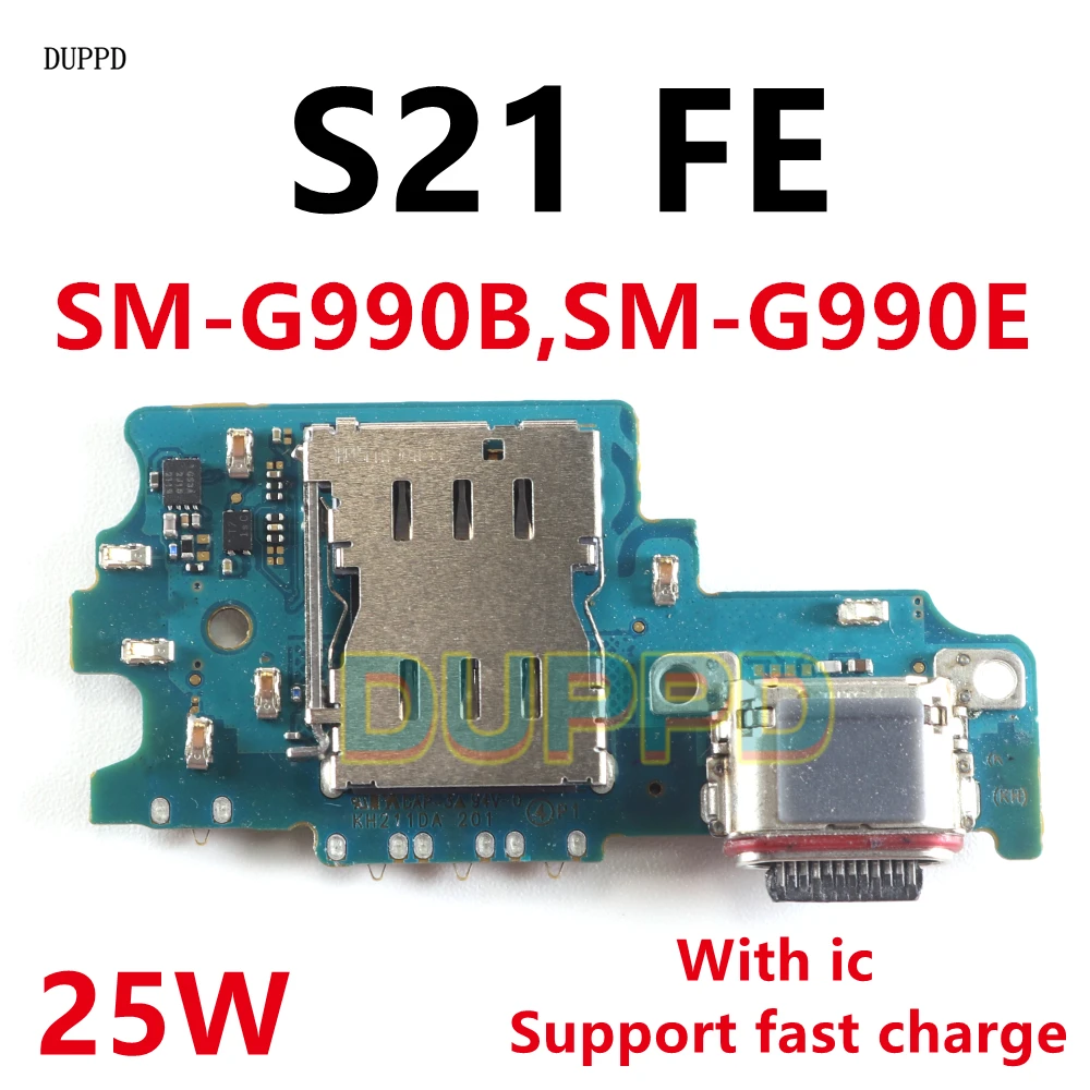 USB Charger Sub Board Dock Fast Charging Board Flex Cable For Samsung ...