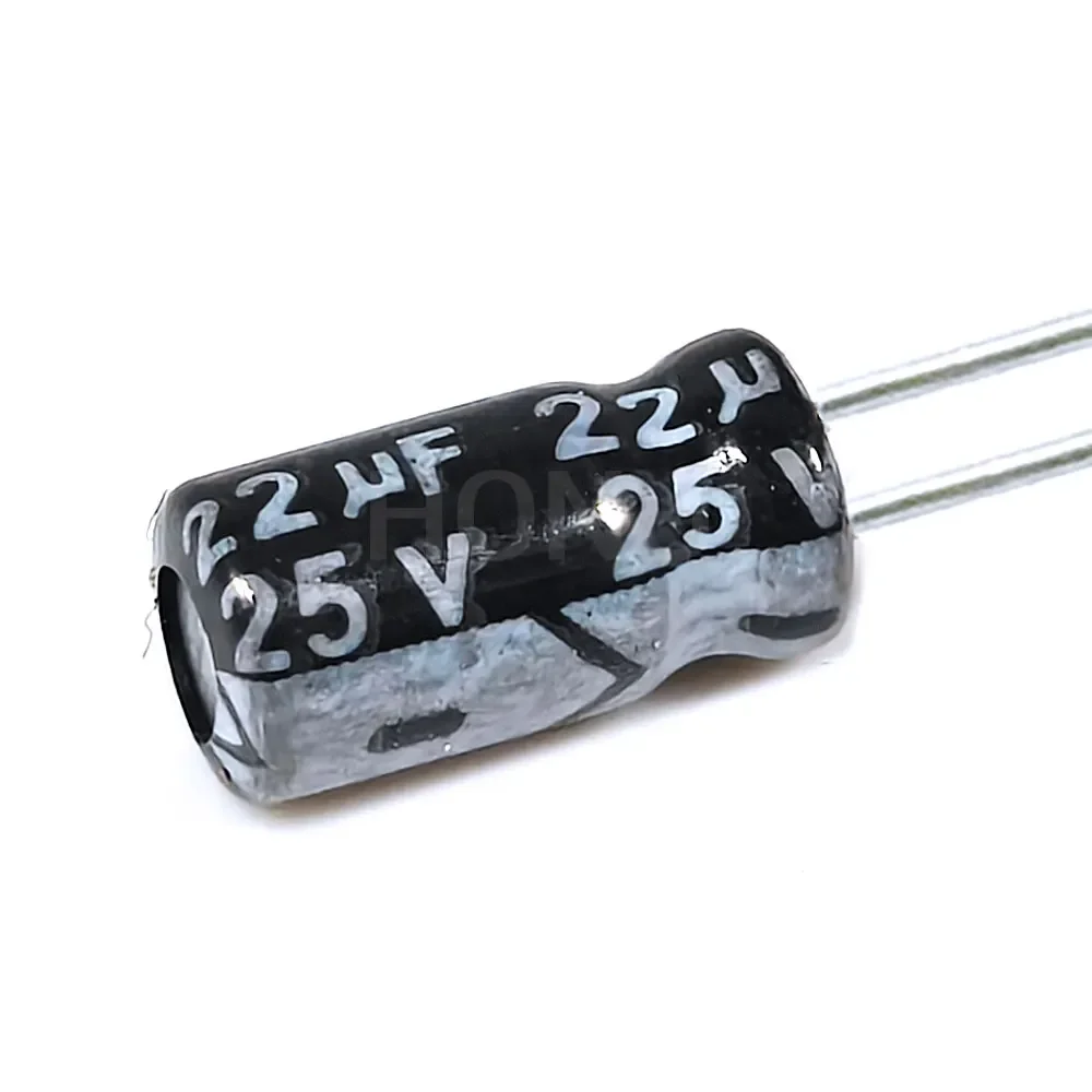 20PCS 22uF 25V 22MFD 25Volt 4*7mm Aluminum Electrolytic Capacitor ...