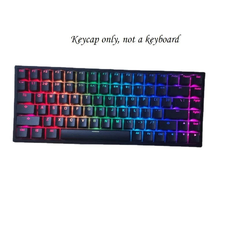 Backlit-PBT-Keycool-84-keycap-set-for-MX-mechanical-keyboard-Mini-rk84 ...