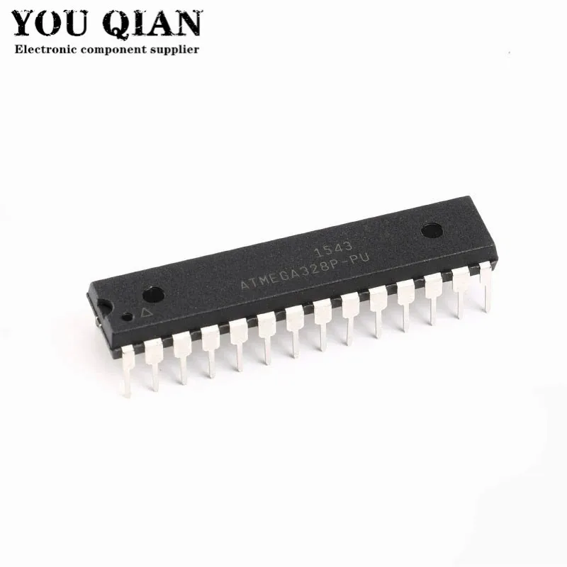 CHIP de ATMEGA328P PU ATMEGA328, microcontrolador MCU AVR 32K, 20MHz ...