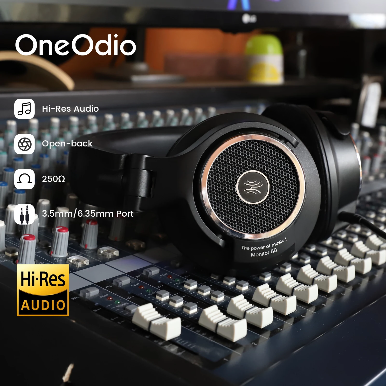 Oneodio-auriculares-profesionales-para-estudio-aud-fonos-con-cable-y ...