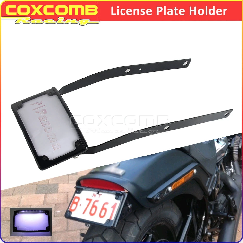 For Harley Softail Fat Bob FXFB FXFBS Motorcycle Tail Tidy Number ...