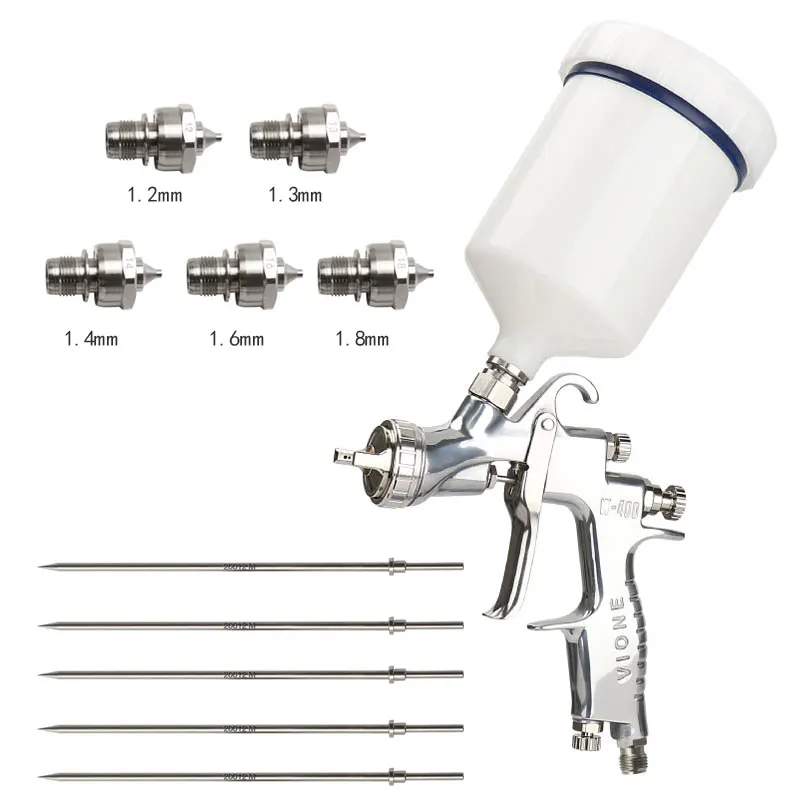 Japan Professional Automotive Pneumatic Paint Spray Gun For Cars W400 ...