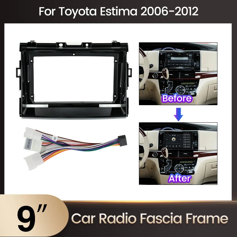 Car-Android-System-Multimedia-Player-Radio-Panel-Frame-For-Toyota ...
