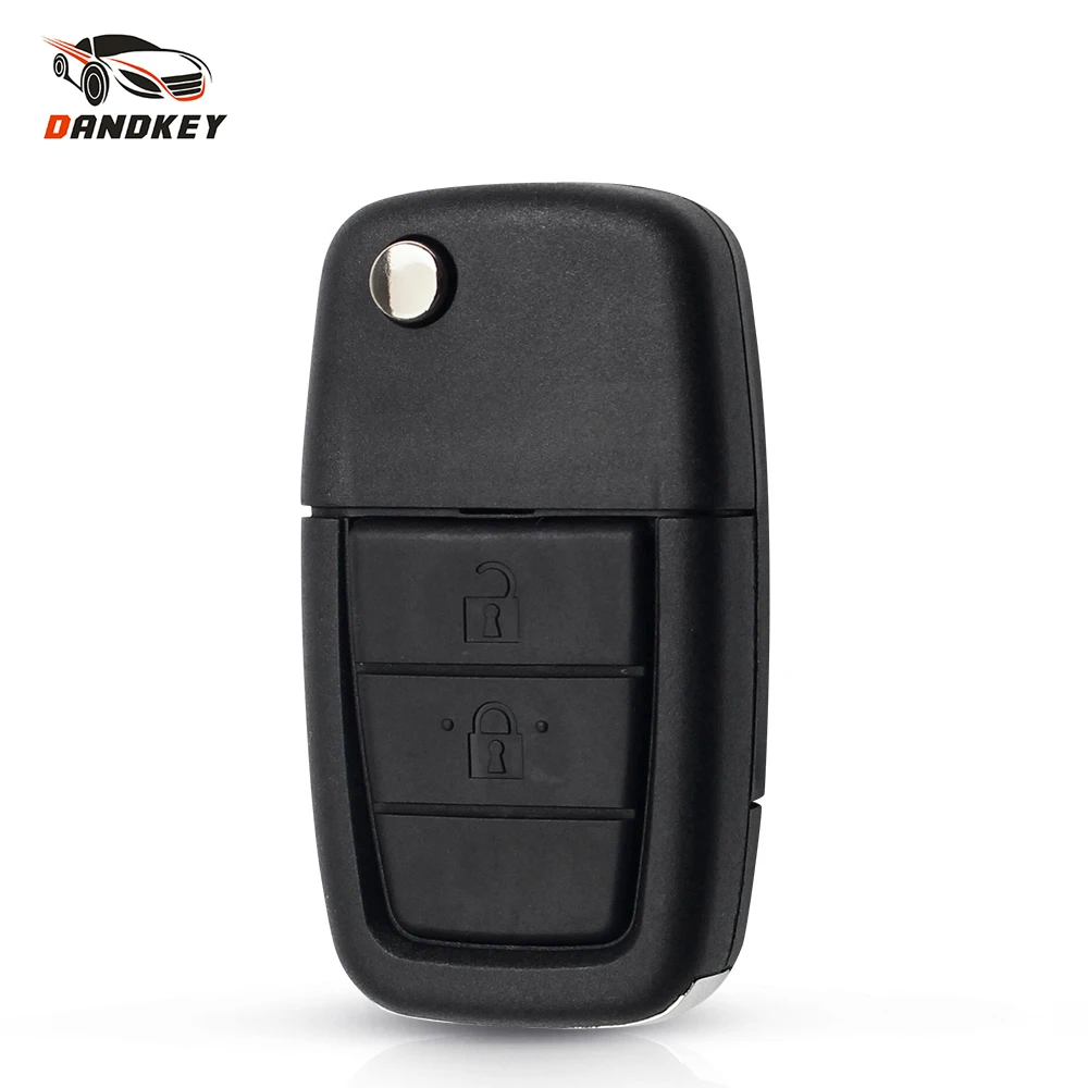 Dandkey-Flip-Folding-Remote-Key-Fob-Car-Case-Shell-For-Chevrolet ...