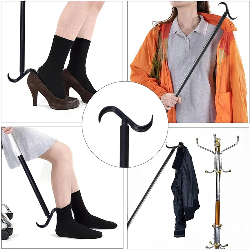 A93E-Adjustable Extended Dressing Aid Kit–Includes Dressing Stick, Shoe ...