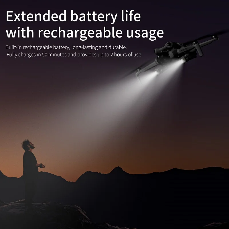 Rechargeable-Searchlight-for-DJI-Mini-4-Pro-Drone-Accessories ...