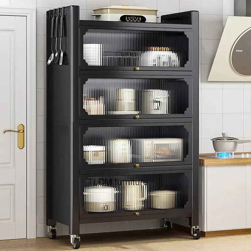 Modern-Metal-Kitchen-Cabinets-Kitchen-Furniture-Multi-layer-Storage ...