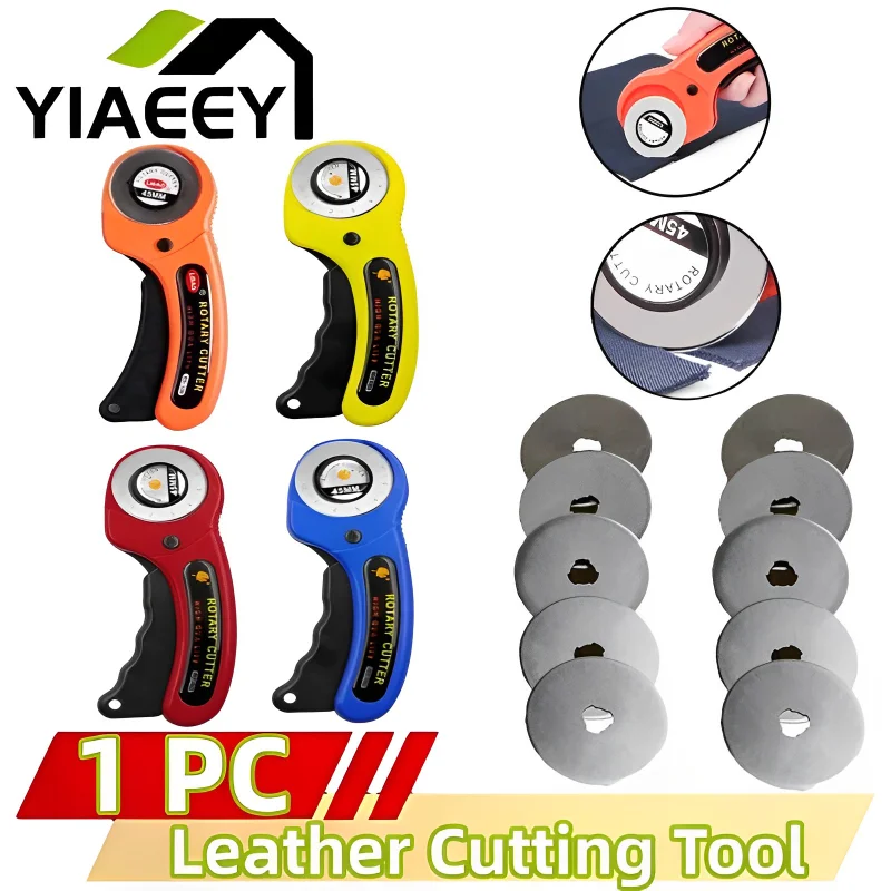 45mm-Leather-craft-Rotary-Cutter-Leather-Cutting-Tool-Leather-Craft ...